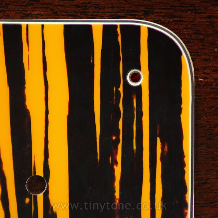 4 Ply Tiger Stripe Pickguard Blank Sheet - TinyTone