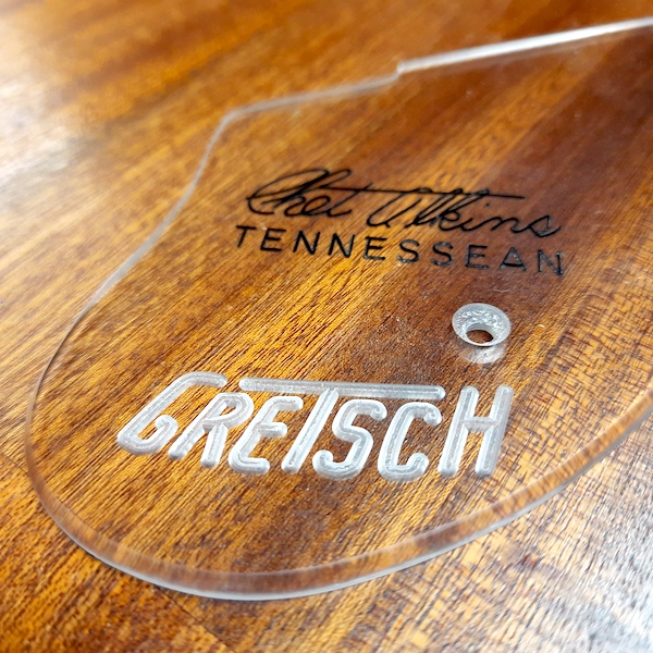 Replica Gretsch engraved pickguards made the traditional way - TinyTone