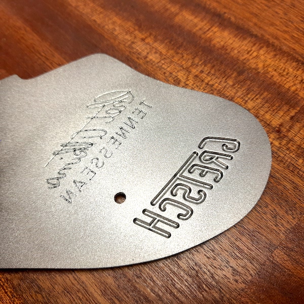 Replica Gretsch engraved pickguards made the traditional way - TinyTone